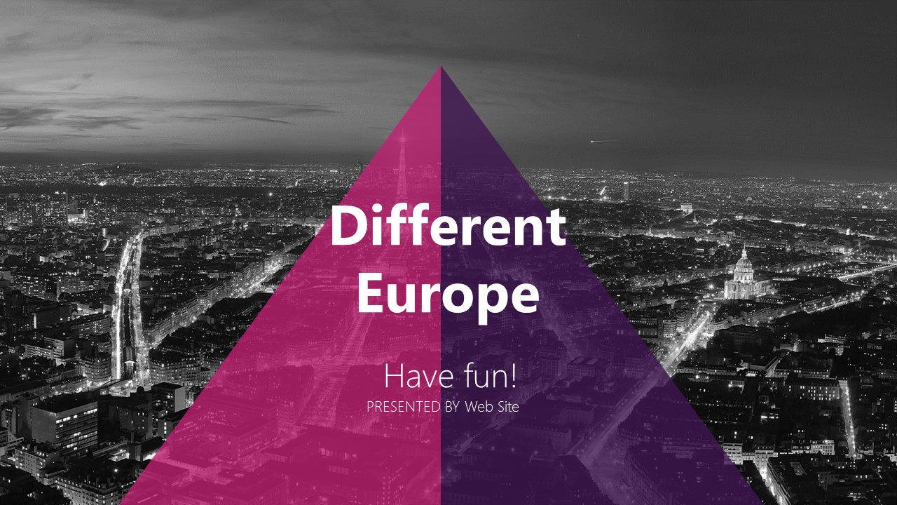 不一样的欧洲之欧洲介绍PPT – PPTmall